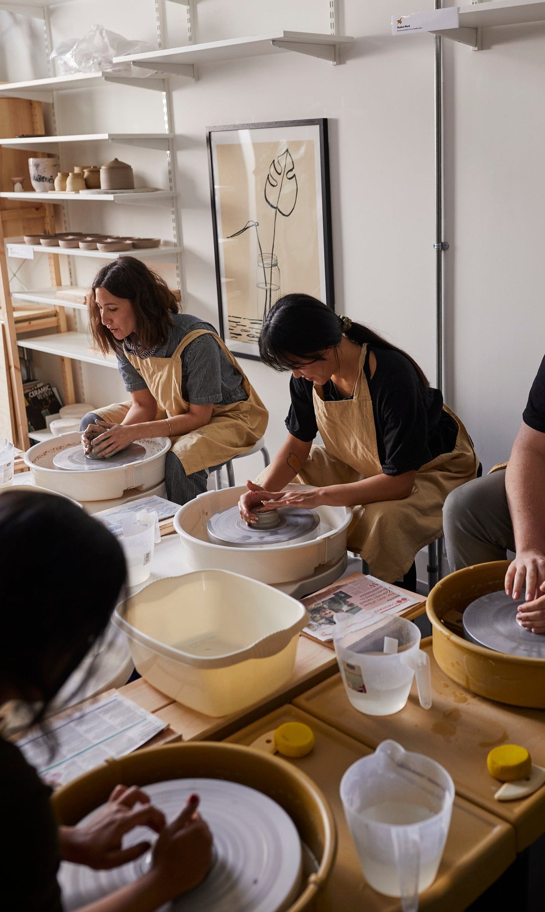 Pottery Class: Wheel Throwing Taster class in Hackney Wick, London ...